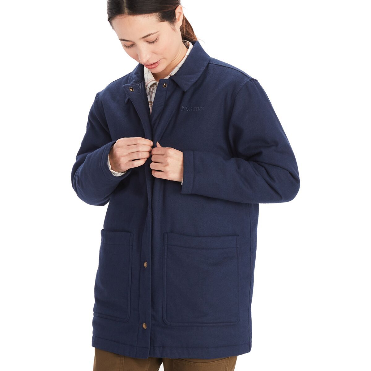 Marmot Lanigan Flannel Coat - Women's - Clothing
