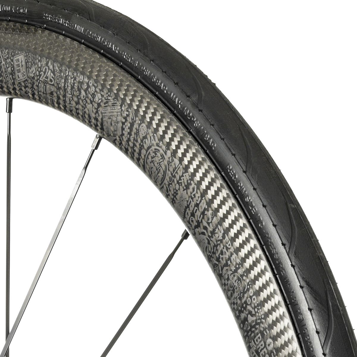 Mavic Cosmic Pro Carbon UST TDF Wheel - Limited Edition - Bike