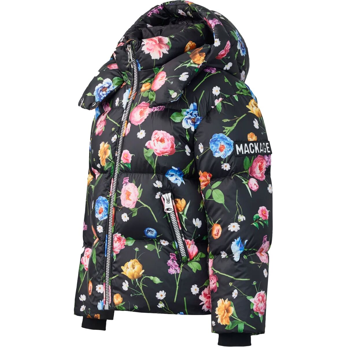 Mackage Jesse Floral Down Jacket - Girls' - Kids