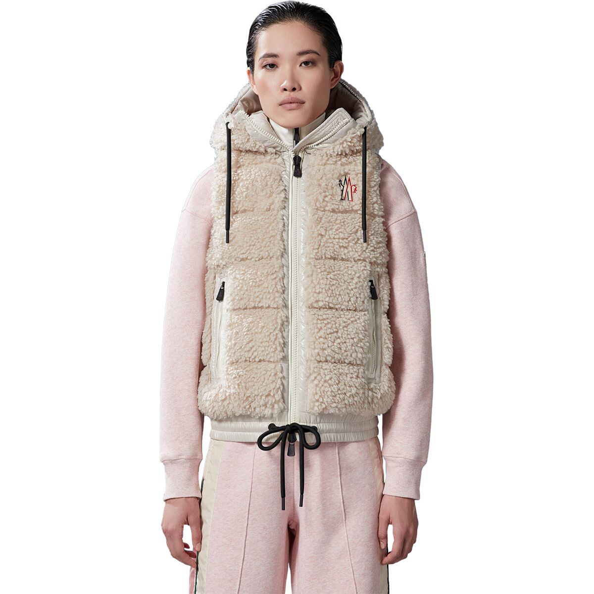 Moncler Grenoble Teddy Down Vest - Women's - Clothing