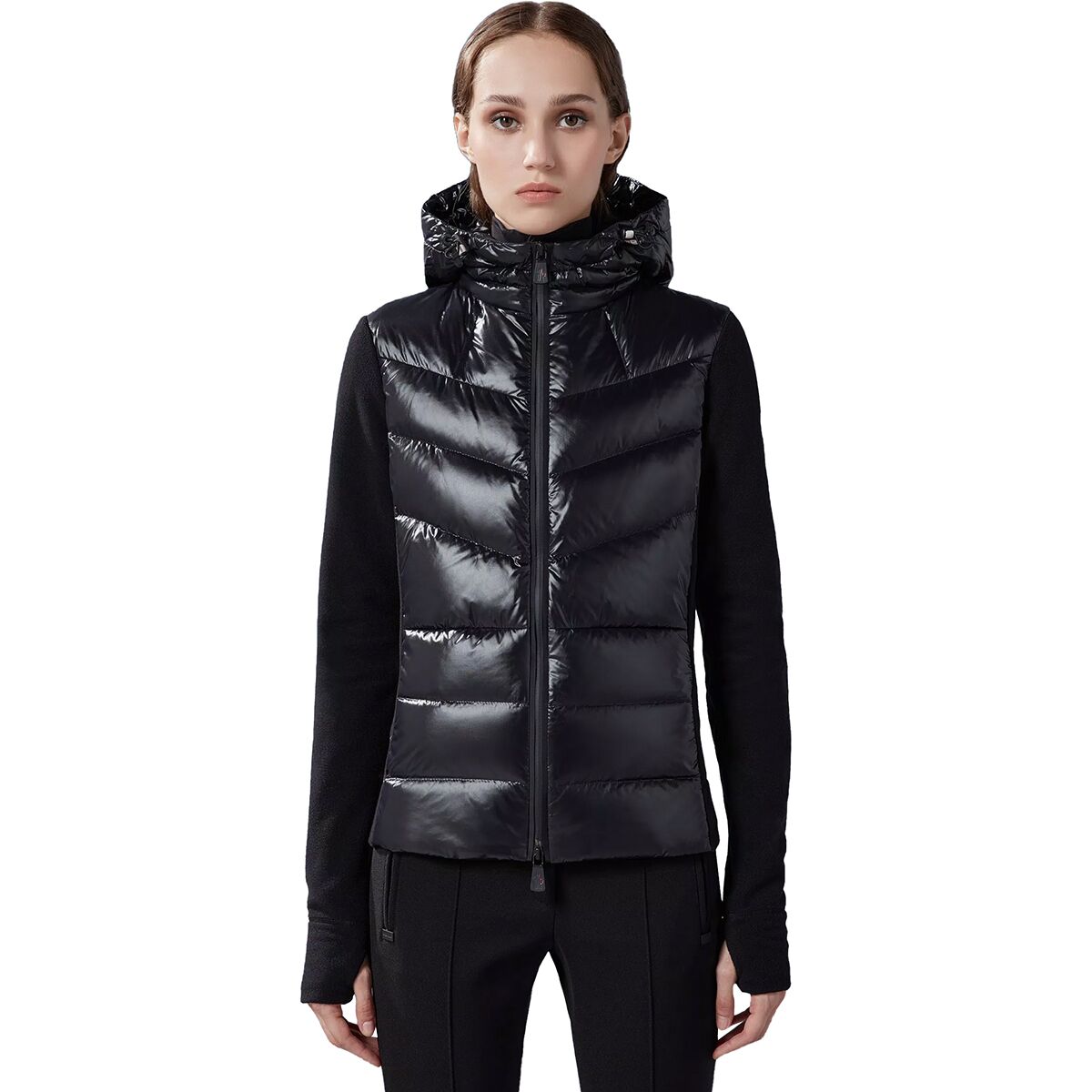 Moncler Grenoble Padded Fleece Hooded Jacket - Women's - Clothing