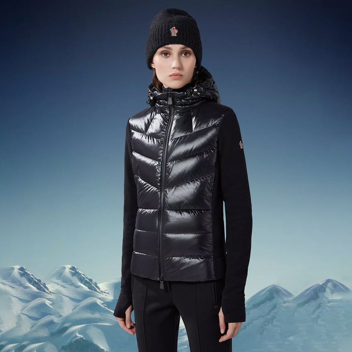 Moncler Grenoble Padded Fleece Hooded Jacket - Women's - Clothing