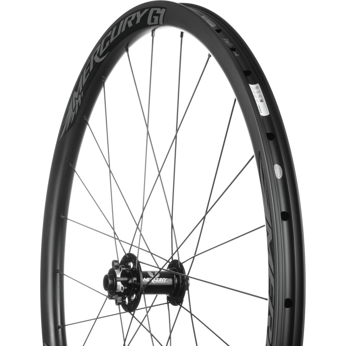 Mercury Wheels G1 Carbon Disc Wheelset - Tubeless - Bike