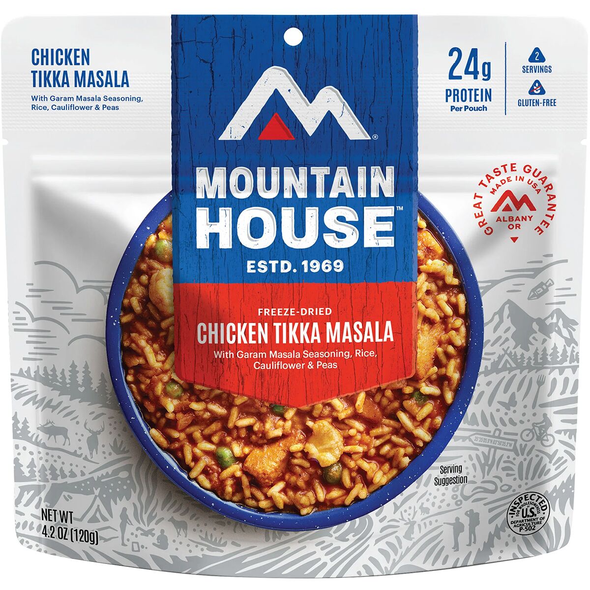 Mountain House Chicken Tikka Masala - Hike & Camp