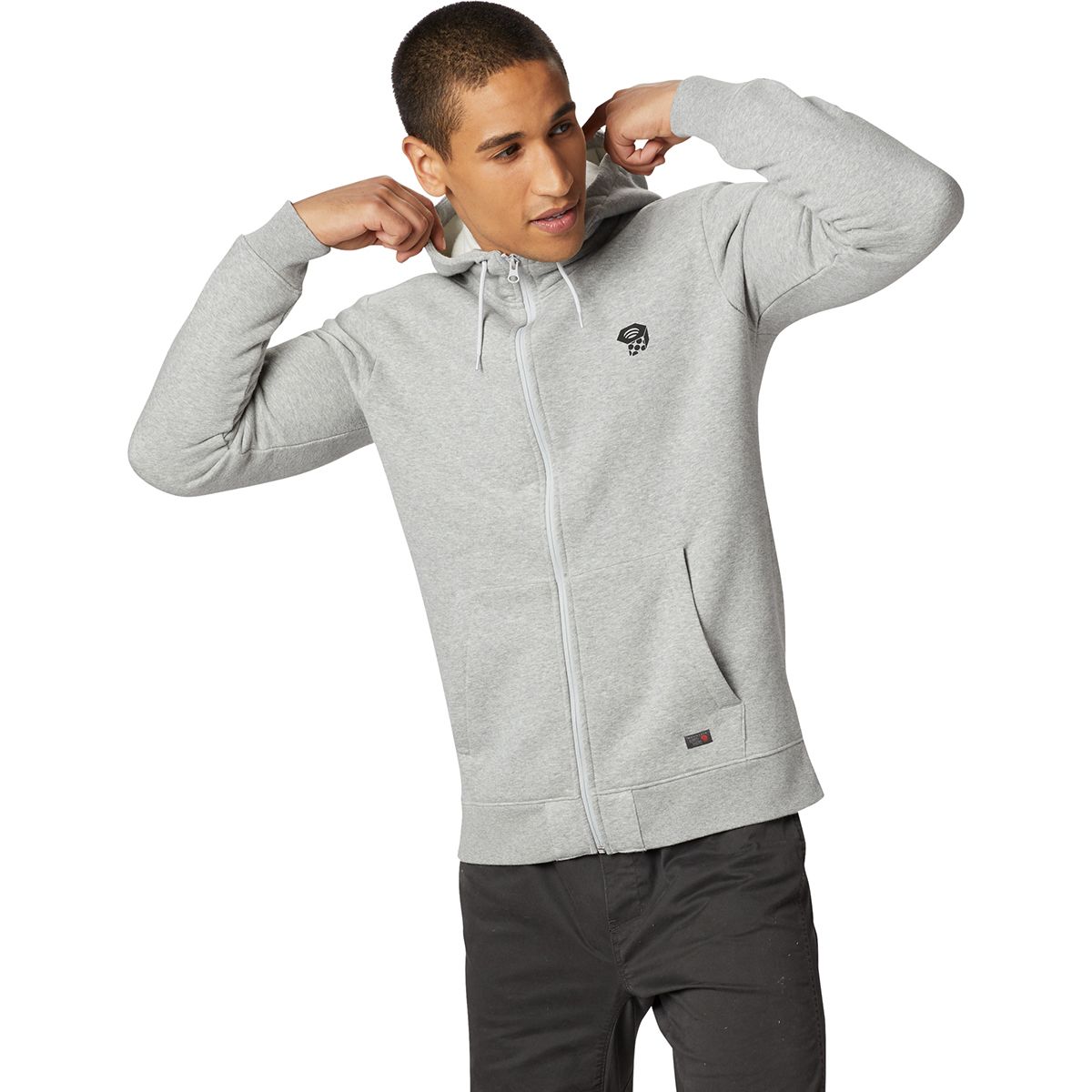 Mountain Hardwear Hardwear Logo Full-Zip Hoodie - Men's | Backcountry.com