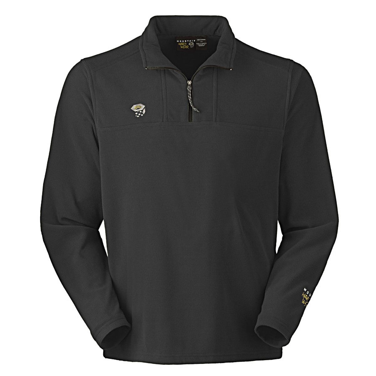 Mountain Hardwear Microgrid Fleece Zip T - Long-Sleeve - Men's - Clothing