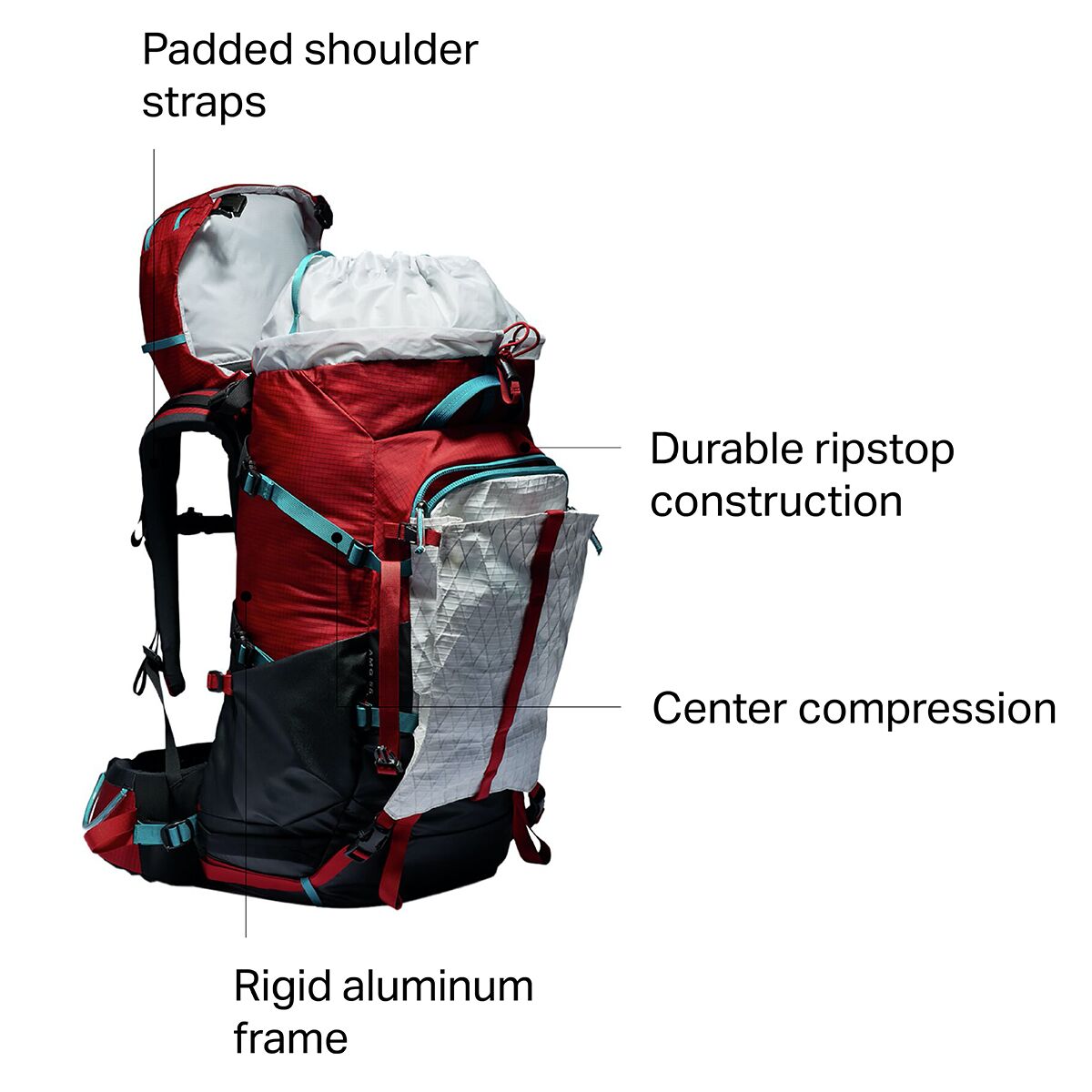 Mountain Hardwear AMG 55L Backpack - Hike & Camp
