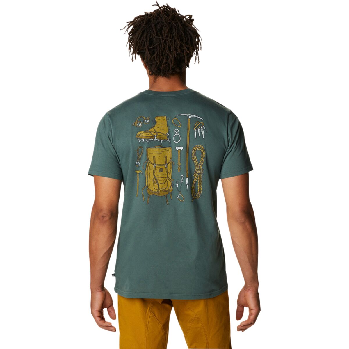 Mountain Hardwear Climbing Gear Short-Sleeve T-Shirt - Men's ...
