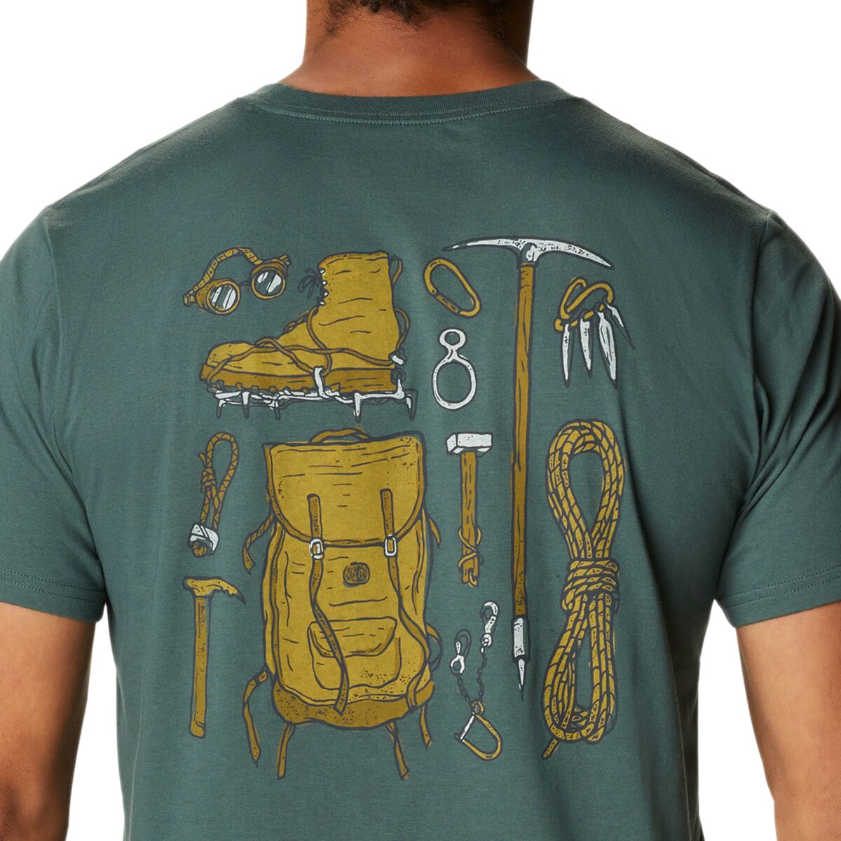 Mountain Hardwear Climbing Gear Short-Sleeve T-Shirt - Men's ...