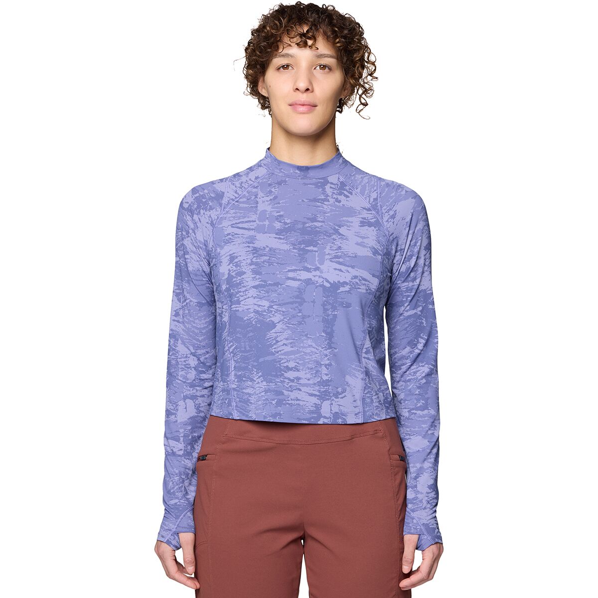 Mountain Hardwear Crater Lake Long-Sleeve Crop Top - Women's - Clothing