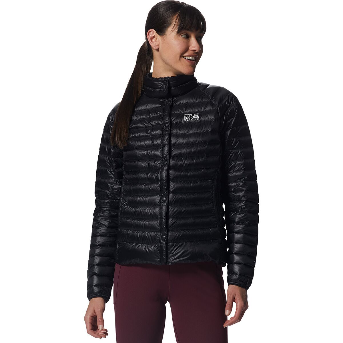 Mountain Hardwear Ghost Whisperer Snap Jacket - Women's - Clothing