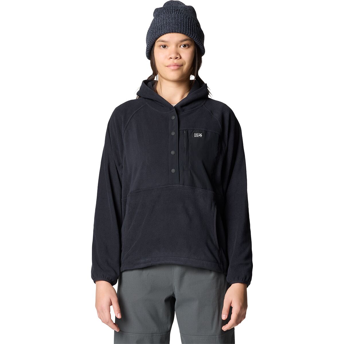 Mountain Hardwear Microchill Snap Neck Pullover - Women's - Clothing