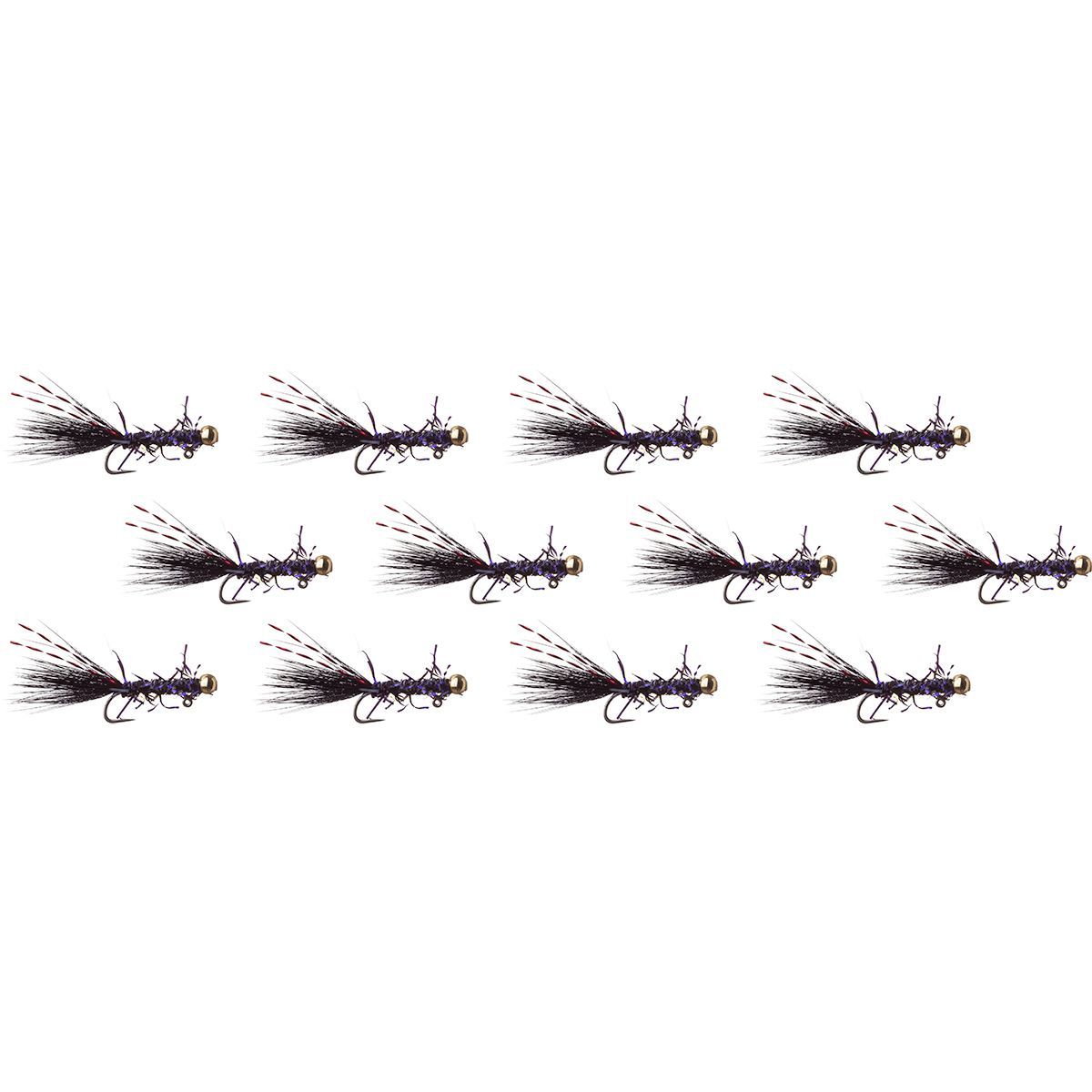 Montana Fly Company Rowley's BB Micro Leech - 12-Pack - Fishing
