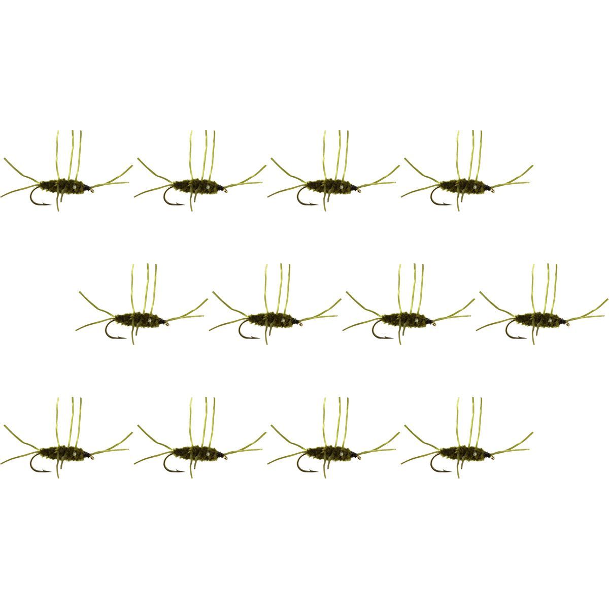 Montana Fly Company Flexi Girdle Bug - 12-Pack - Fly Fishing