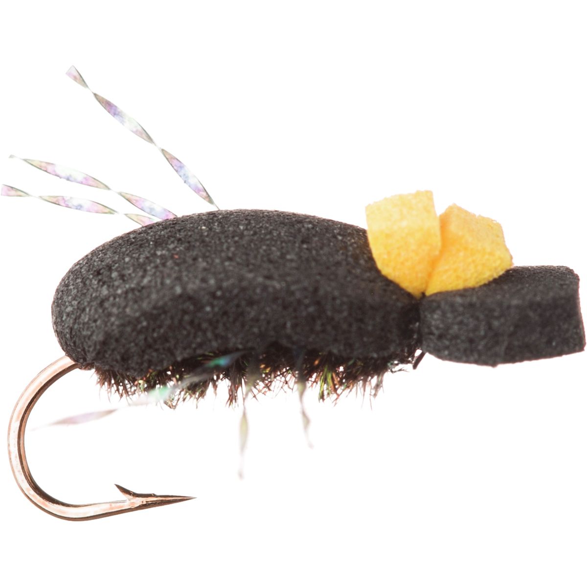 Montana Fly Company Foam Beetle - 12-Pack - Fishing