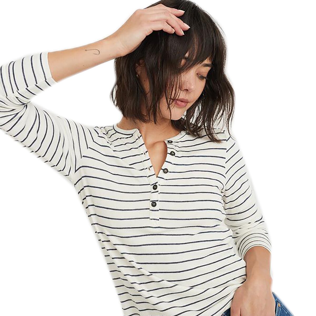 Marine Layer DK Henley Top - Women's - Clothing