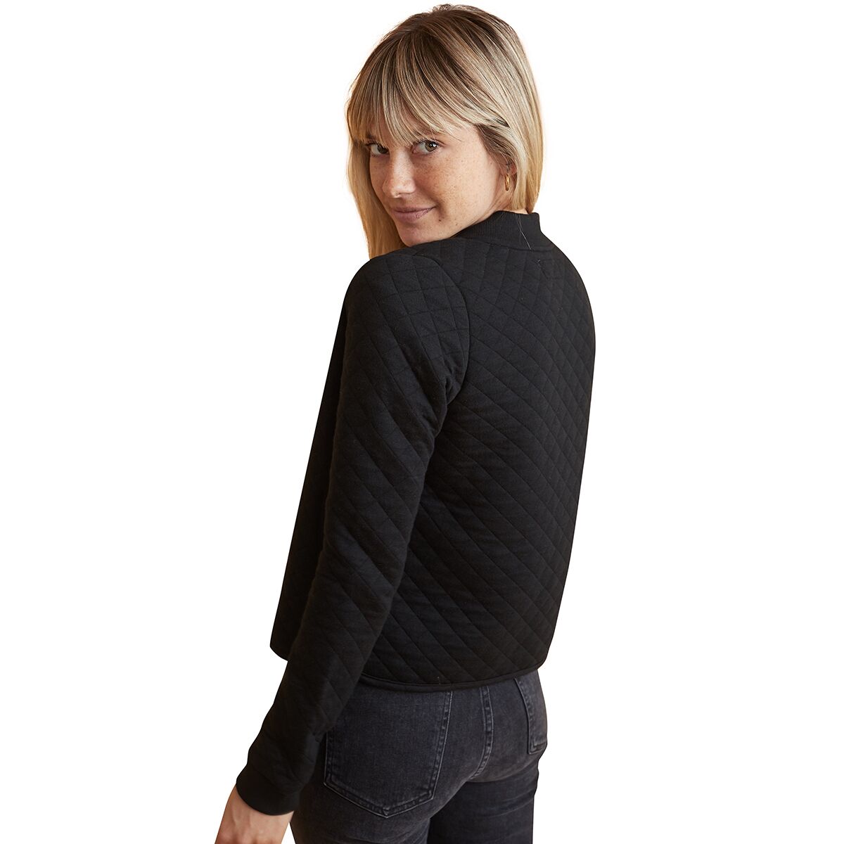 Marine Layer Mya Quilted Swing Bomber Jacket - Women's - Clothing