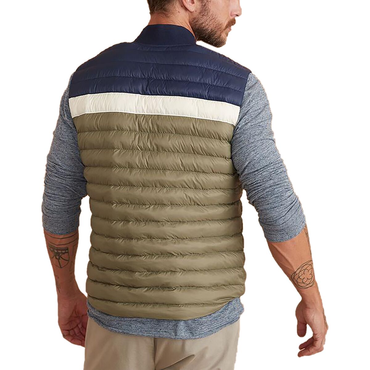 Marine Layer Vail Reversible Puffer Vest - Men's - Clothing