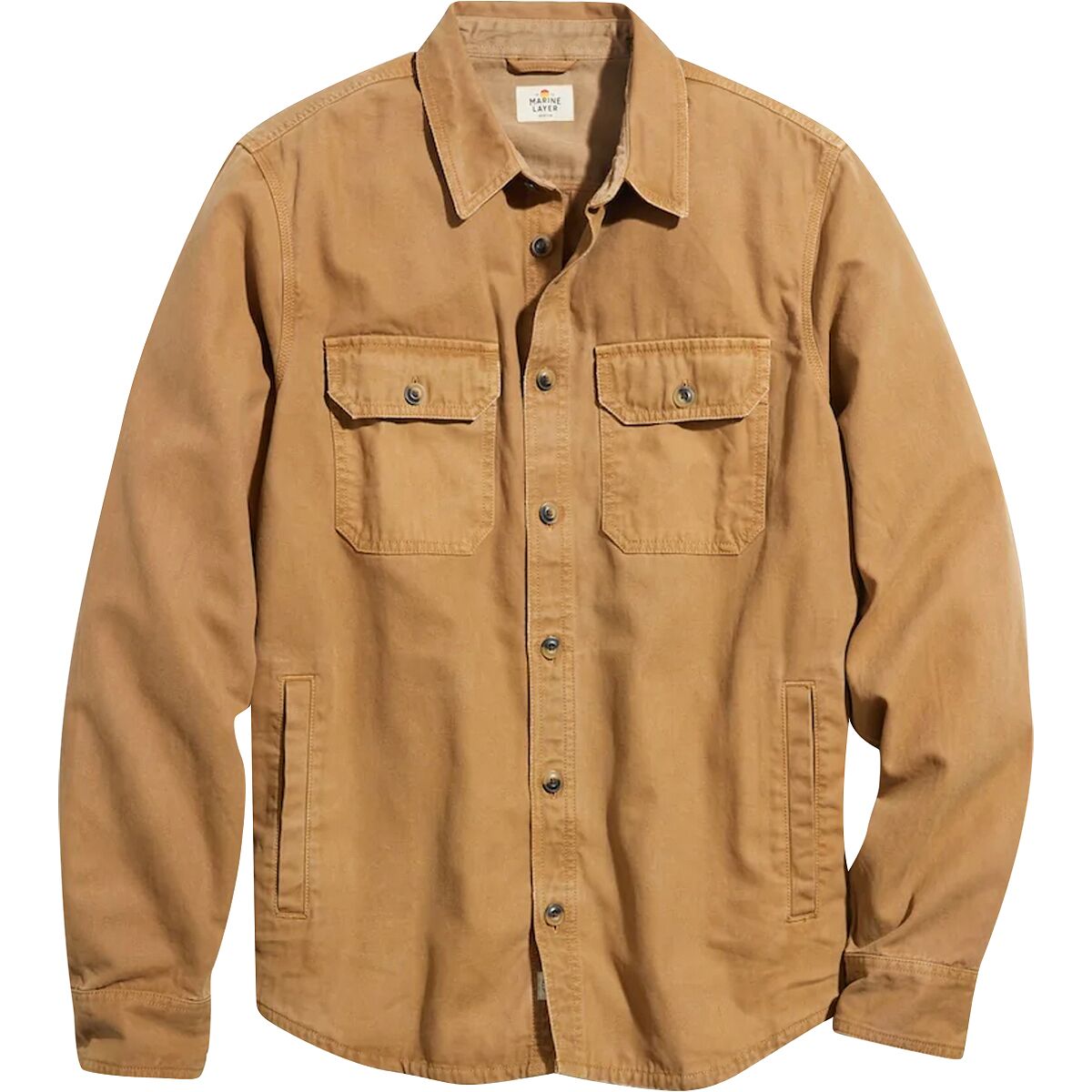 Marine Layer Broken In Canvas Overshirt - Men's - Clothing