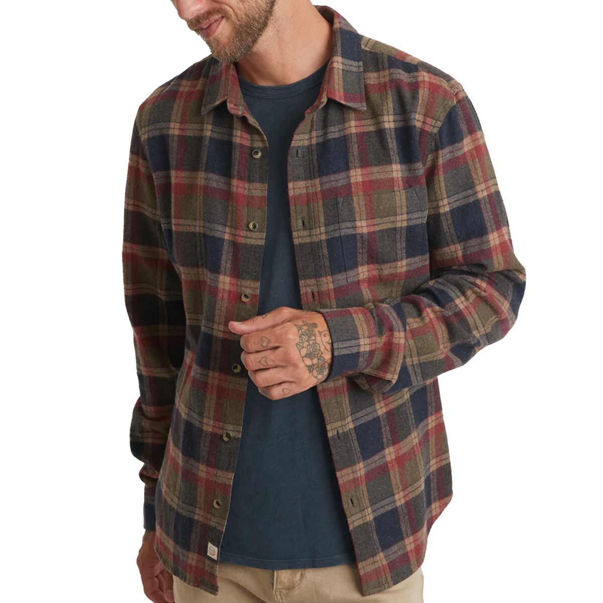 Marine Layer Classic Fit Long-Sleeve Balboa Button Down Shirt - Men's - Clothing