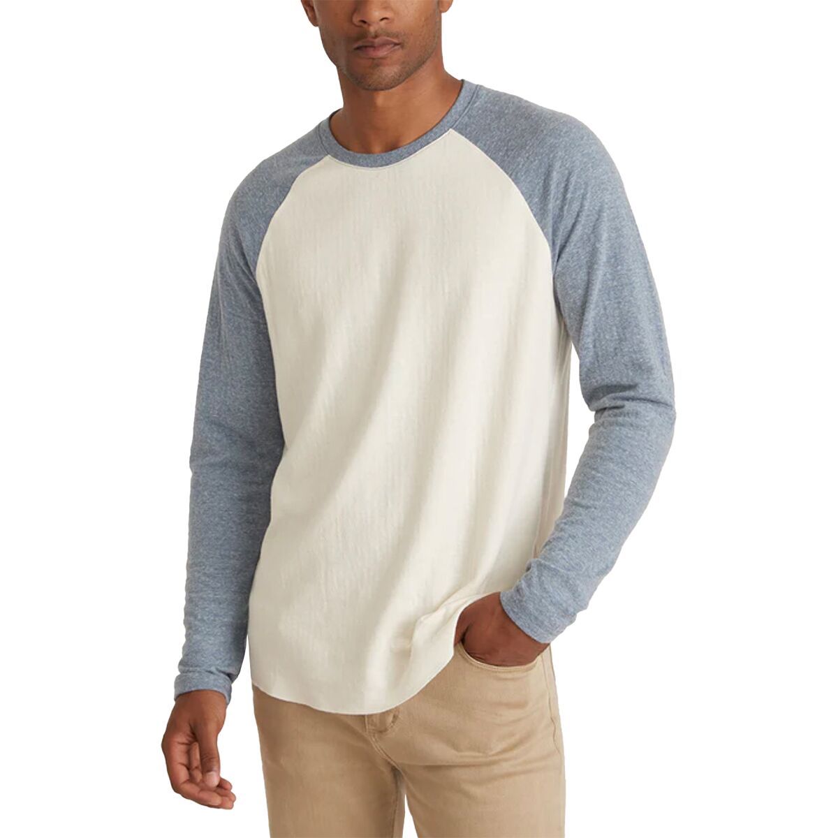 Marine Layer DK Baseball Raglan Long-Sleeve Shirt - Men's - Clothing