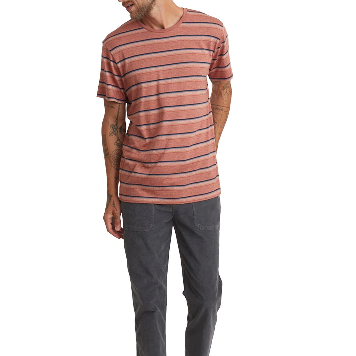 Marine Layer ML x LF Stripe T-Shirt - Men's - Clothing
