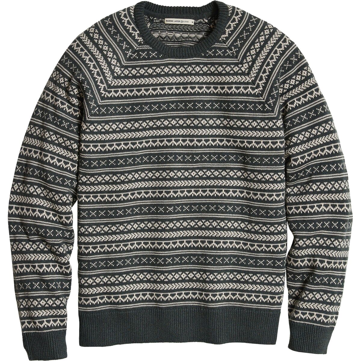 Marine Layer Knox Fair Isle Sweater - Men's - Clothing