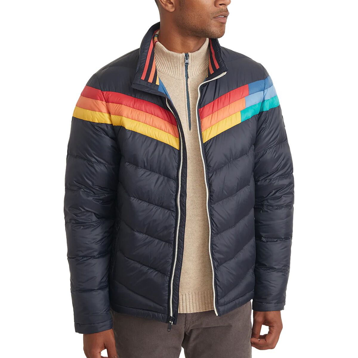 Marine Layer ML Zurich Puffer Coat - Men's - Clothing