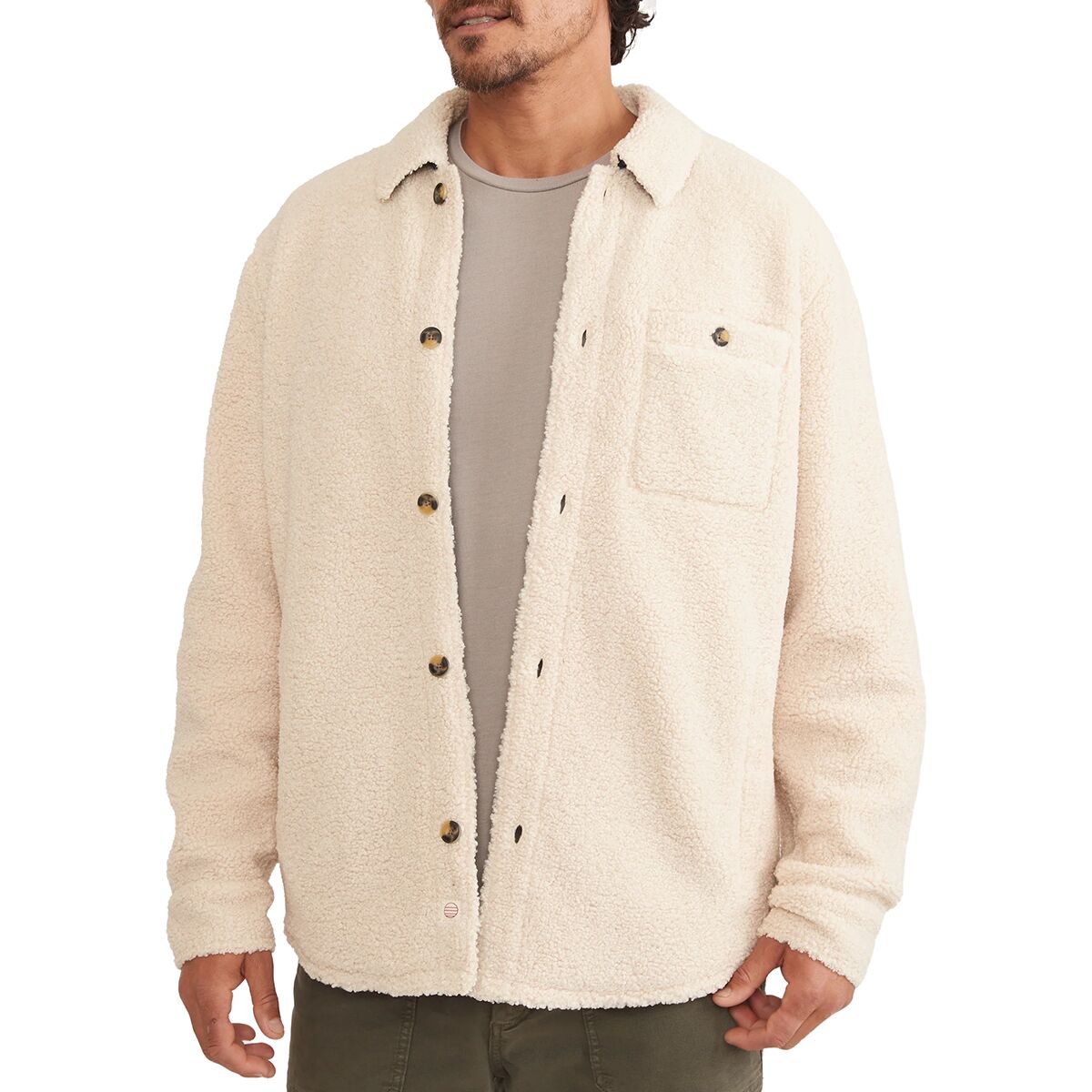 Marine Layer Sherpa Overshirt - Men's - Clothing