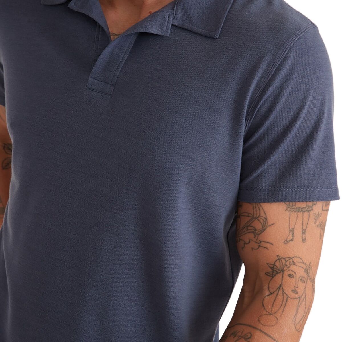 Marine Layer Air Polo Shirt - Men's - Clothing