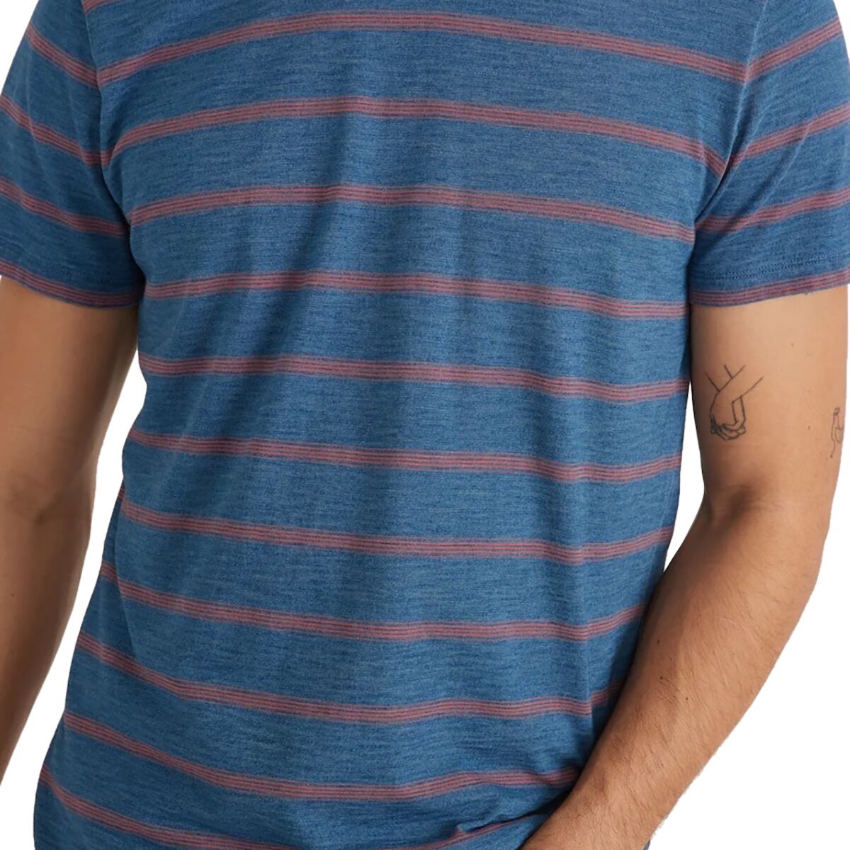 Marine Layer Indigo Stripe T-Shirt - Men's - Clothing