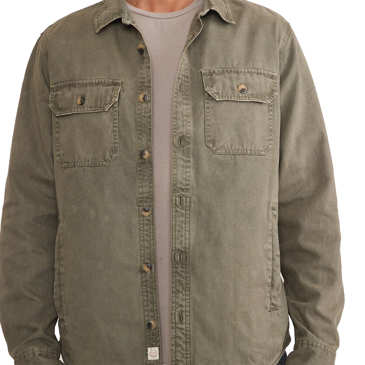 Marine Layer Broken In Canvas Overshirt - Men's - Clothing