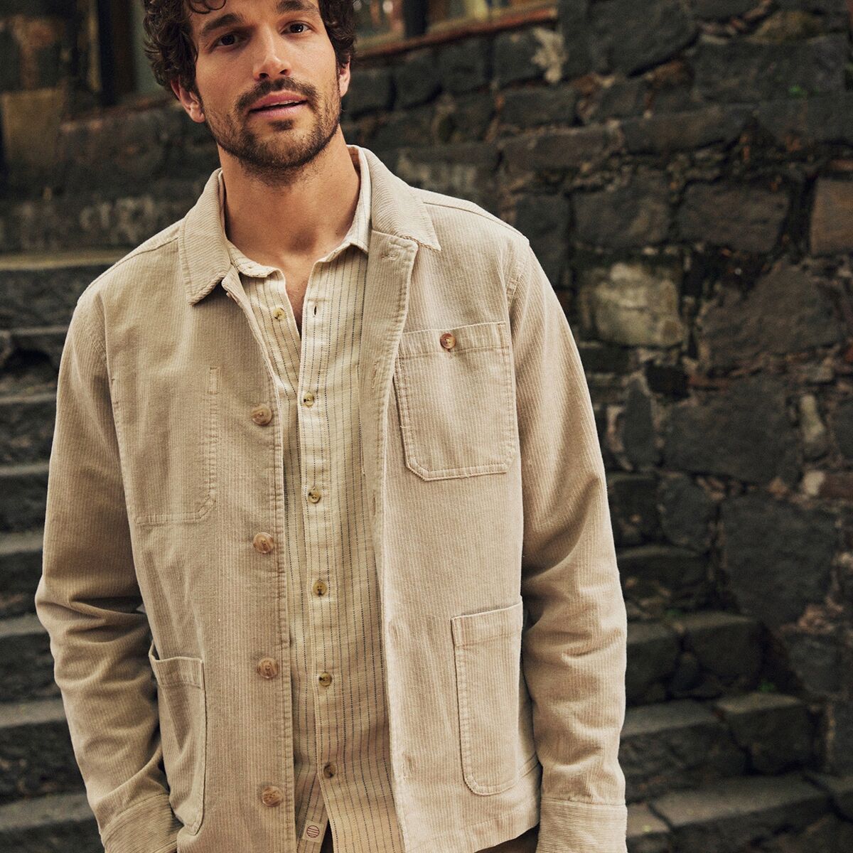 Marine Layer Stretch Cord Chore Coat - Men's - Clothing