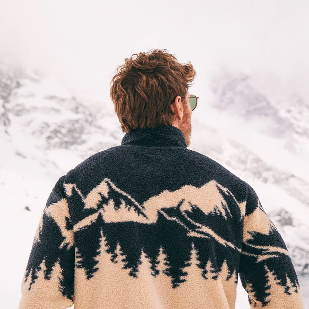 Marine Layer 1/2-Zip Scenic Fleece Jacket - Men's - Clothing