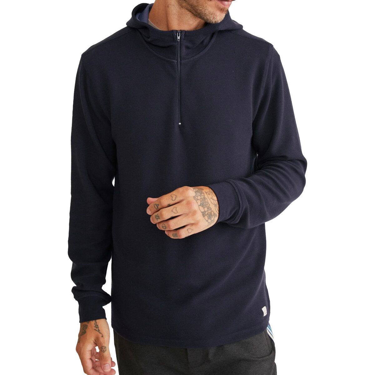 Marine Layer Sport Waffle Hoodie - Men's - Clothing