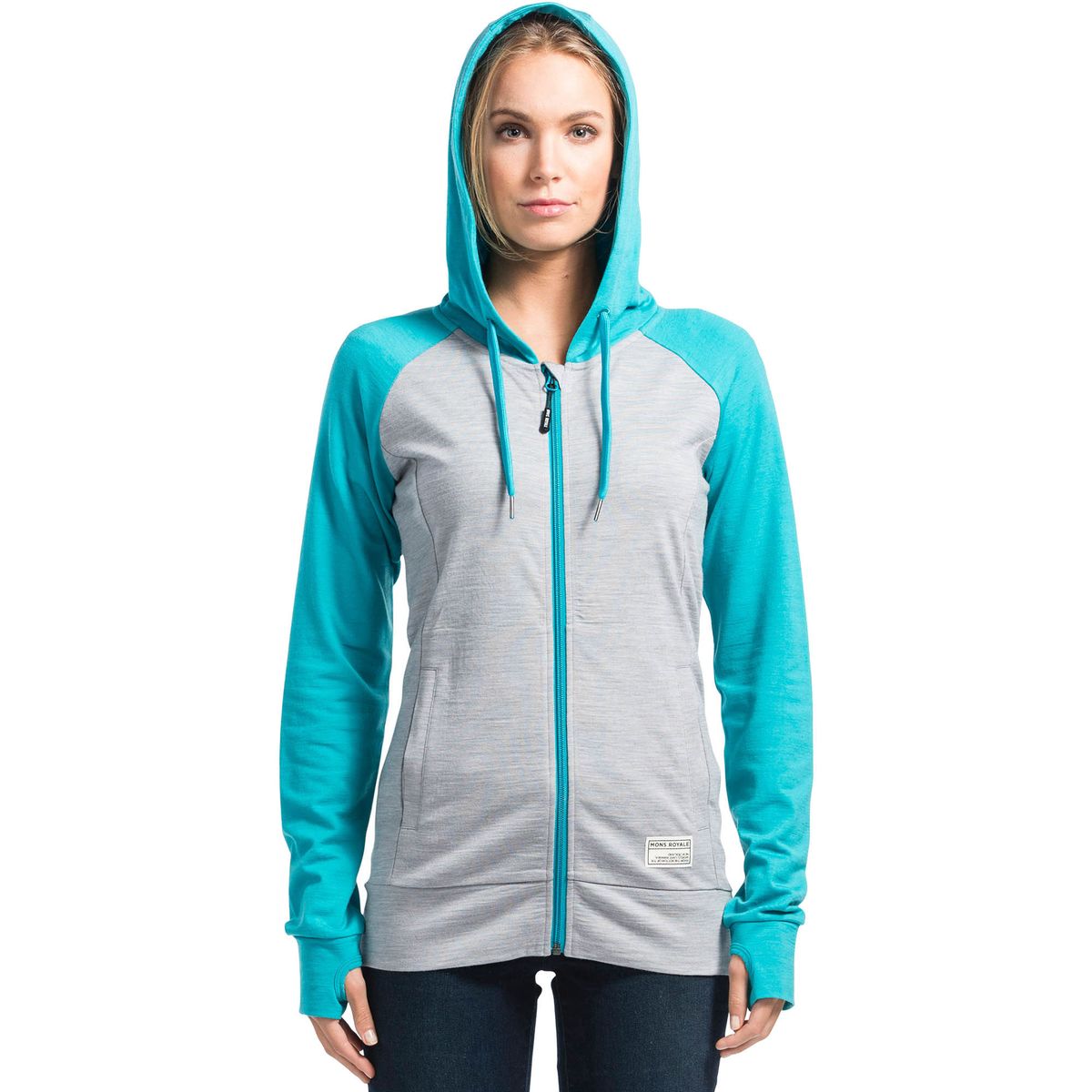 Mons Royale WKA Full-Zip Hoodie - Women's - Clothing