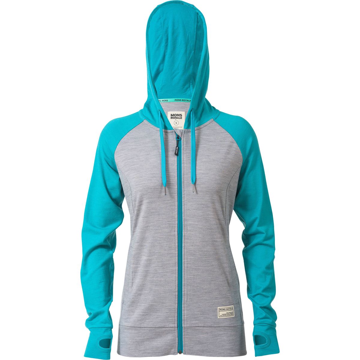 Mons Royale WKA Full-Zip Hoodie - Women's - Clothing