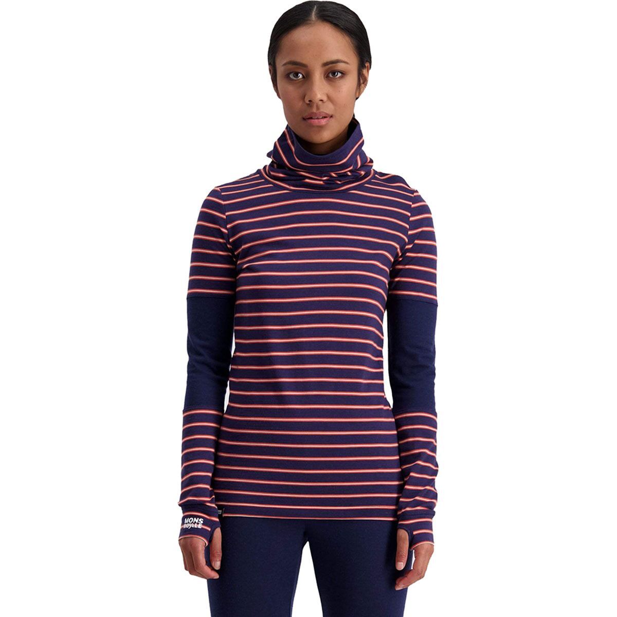 Mons Royale Cornice Rollover Long-Sleeve Top - Women's - Clothing