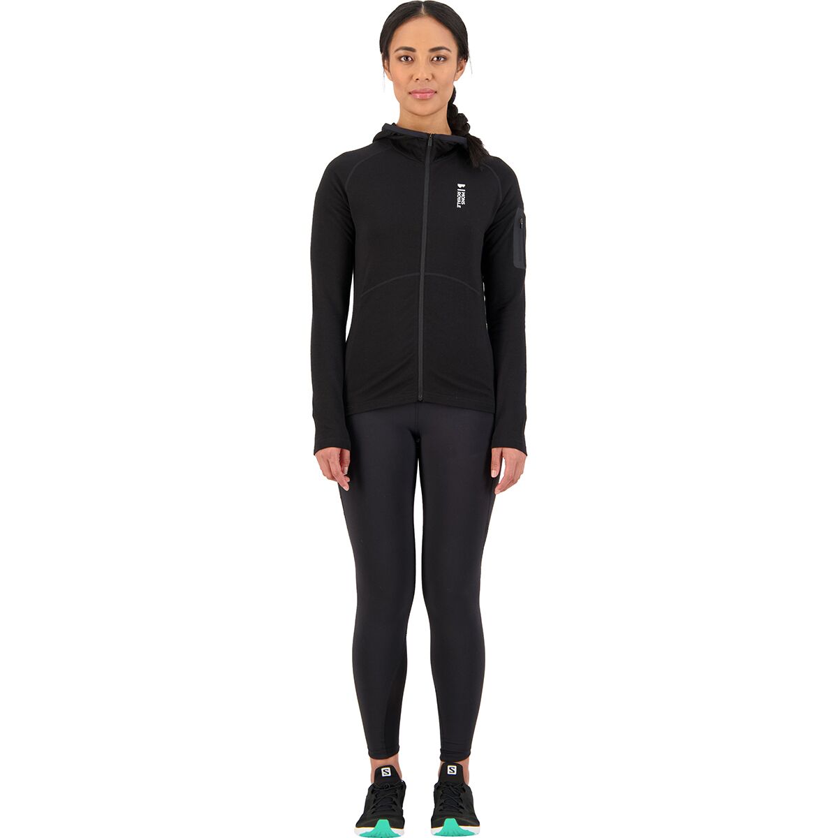 Mons Royale Ascend Midi Full-Zip Hooded Top - Women's - Clothing