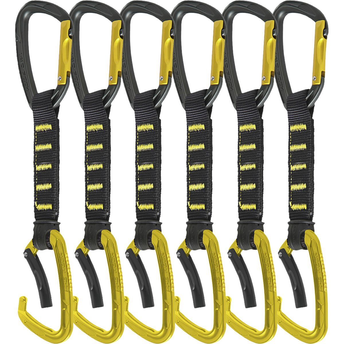 Mad Rock Bottlenose Quickdraw Set - 6-Pack - Climb