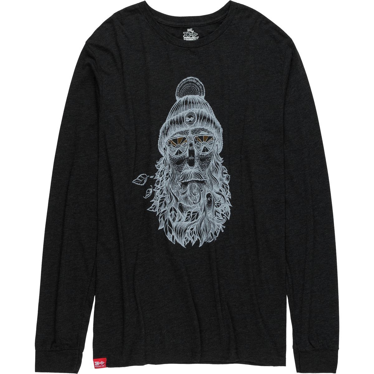Meridian Line Captain Bird Beard T-Shirt - Long-Sleeve - Men's - Clothing