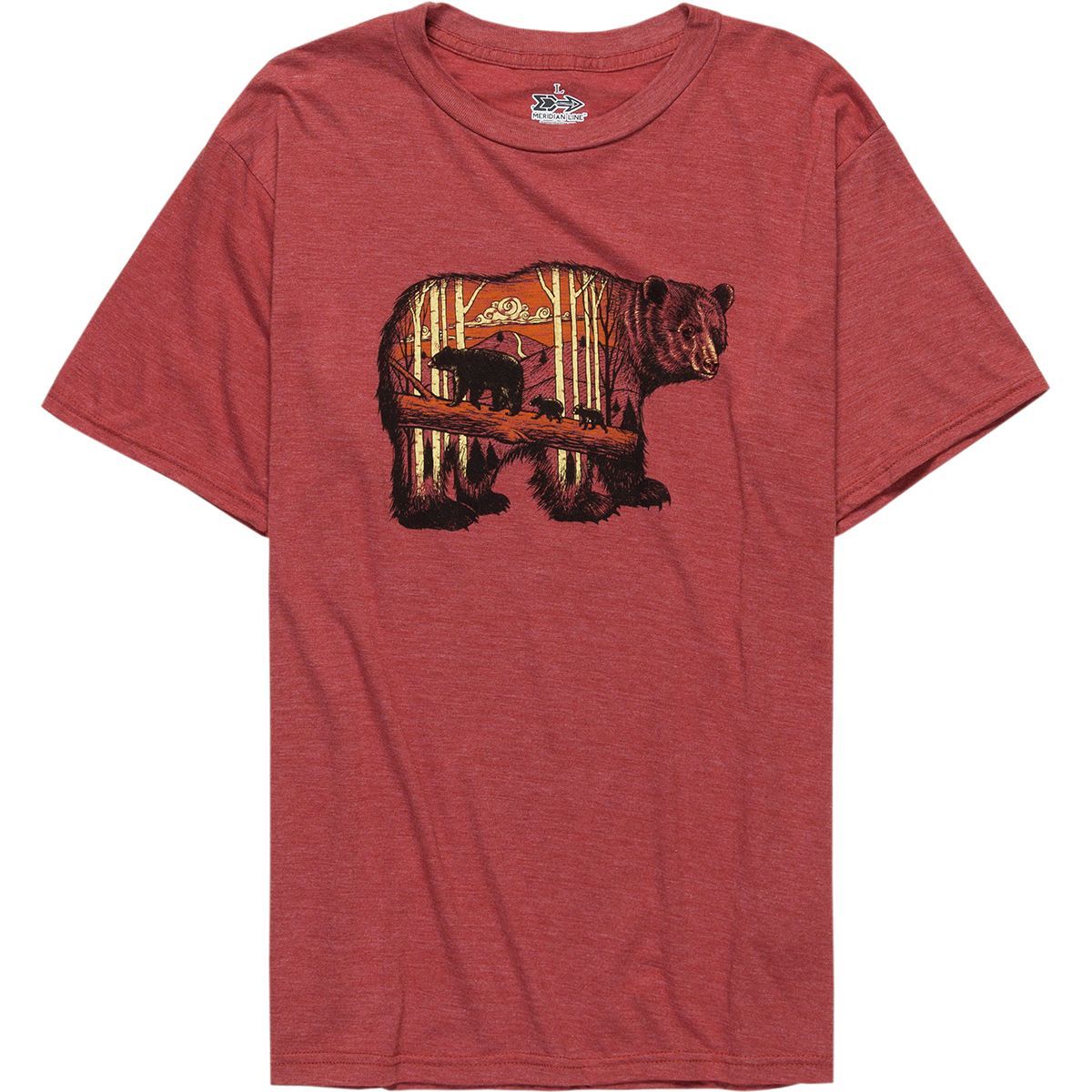 Meridian Line Bearly T-Shirt - Men's - Clothing