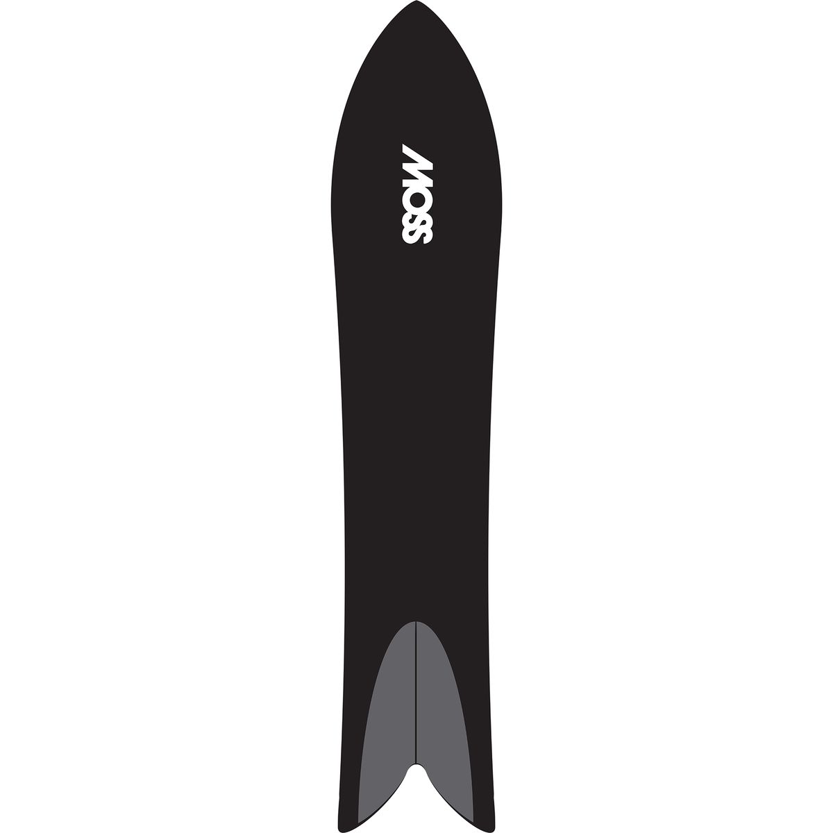 Moss Snowstick Performance Quad Snowstick - Snowboard