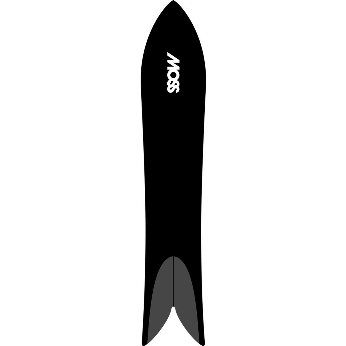 Moss Snowstick Performance Quad Snowstick - Snowboard