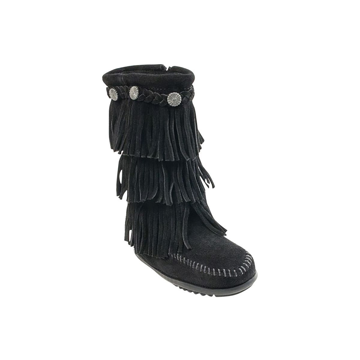 Minnetonka 3-Layer Fringe Boot - Girls' - Kids