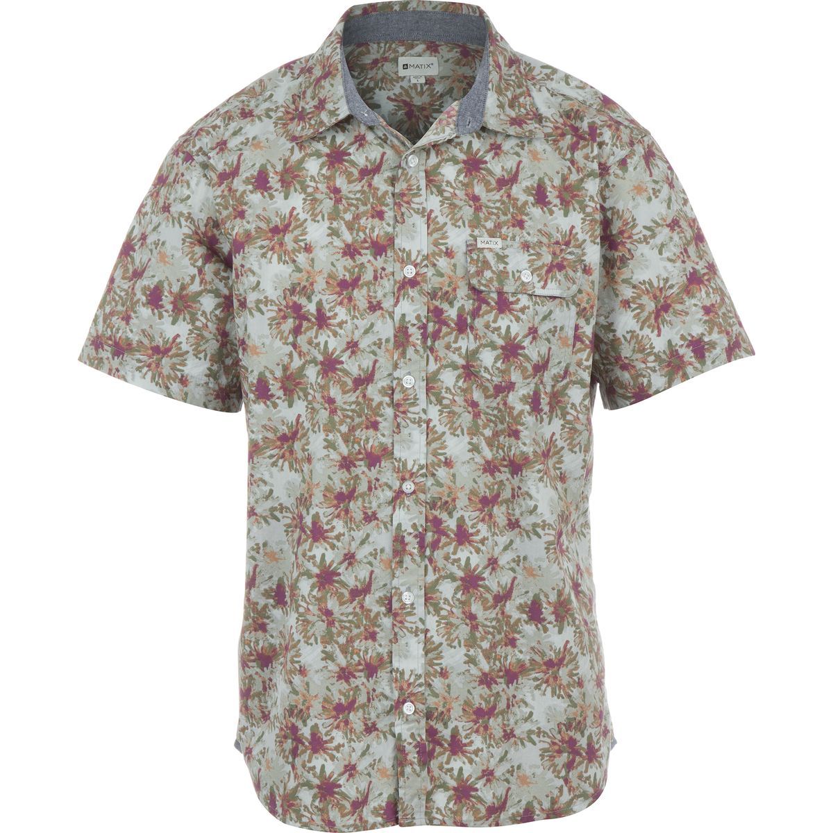 Matix Tropic Blur Woven Shirt - Short-Sleeve - Men's - Clothing