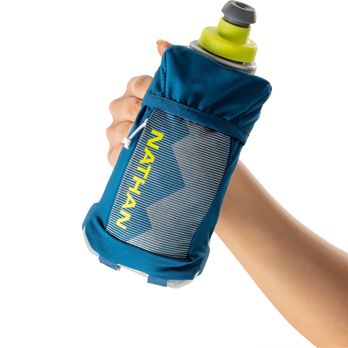 Nathan QuickSqueeze 18oz Insulated Handheld Bottle - Hike & Camp
