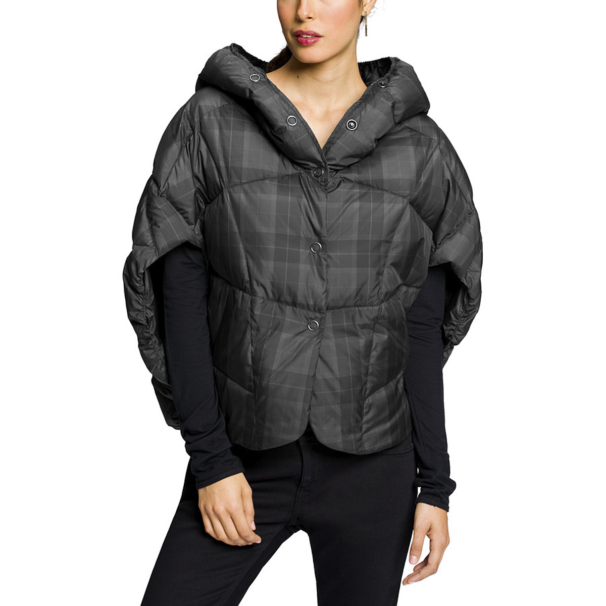 NAU Down Plaid Stole - Women's - Clothing