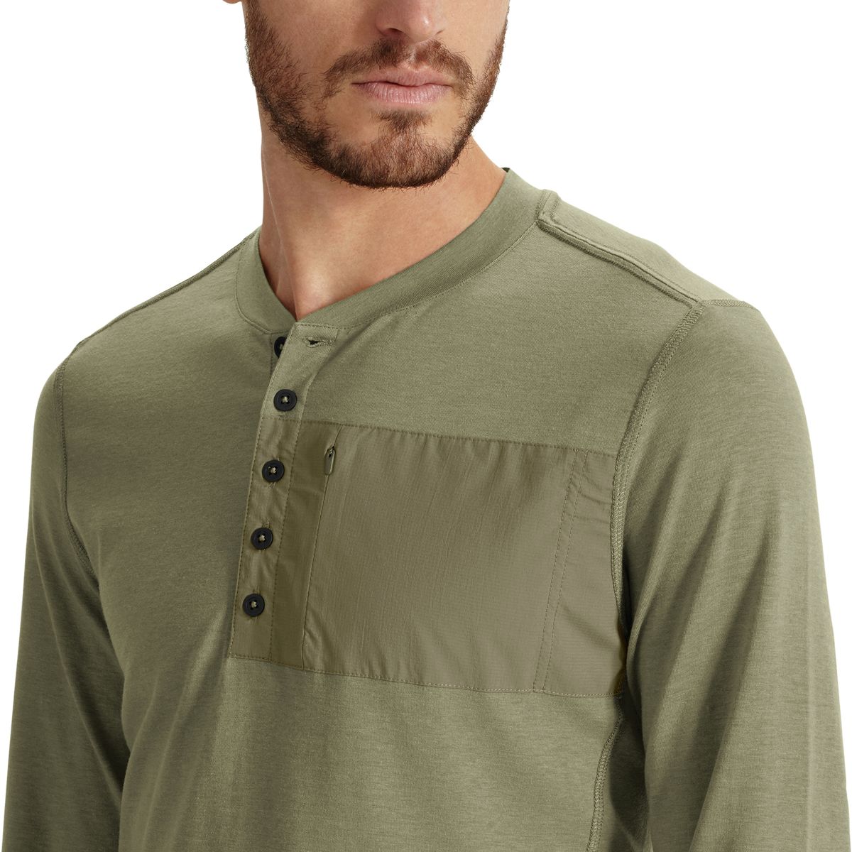 NAU Wander Henley Shirt - Men's - Clothing