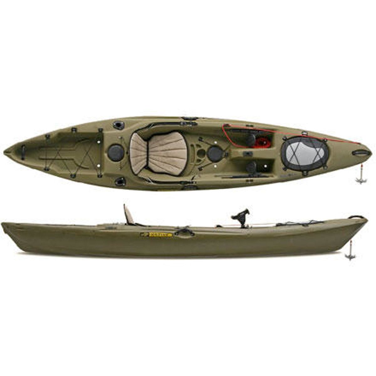 Native Watercraft Manta Ray 12 Angler Kayak - Paddle